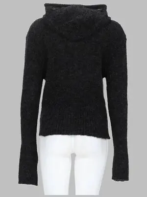 Our Legacy Compact" Zip-up Knit Hoodie