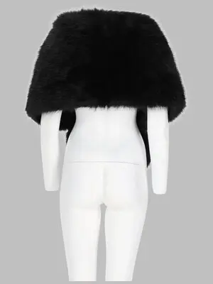 LEON & LOULOU PARIS Faux Fur Stole