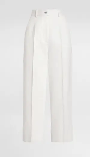 Dolce & Gabbana Stretch Mat Trousers
