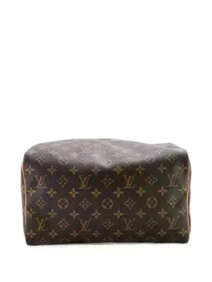 LOUIS VUITTON Speedy Handbag Monogram Canvas 30 Satchel