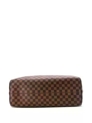 LOUIS VUITTON Nolita Handbag Damier 24 Heures Satchel - Brown