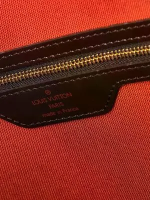 LOUIS VUITTON Nolita Handbag Damier 24 Heures Satchel - Brown
