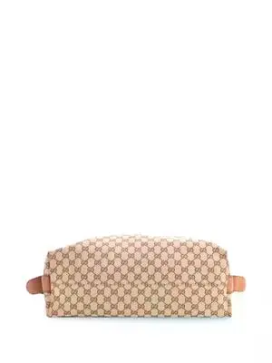 Gucci Bamboo Bar Shoulder Bag Gg Canvas Large Tote Bag