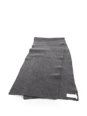 THE ROW 2020s Cashmere Alpaca Scarf - Grey