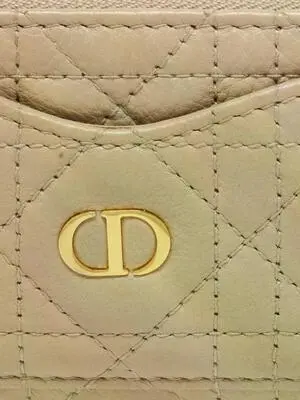Dior 2023 Caro Cannage Card Holder