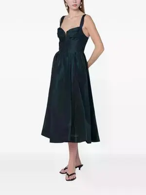 Zimmermann Rebellion Draped Midi Dress