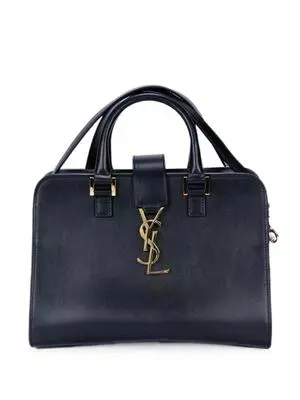 Saint Laurent Baby Cabas Shoulder Bag - Black