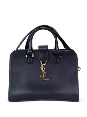 Saint Laurent Baby Cabas Shoulder Bag - Black