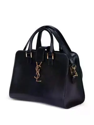 Saint Laurent Baby Cabas Shoulder Bag - Black