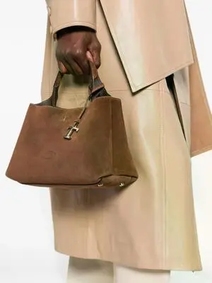 TOD'S T Timeless Leather Cross Body Bag