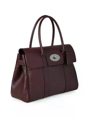 Mulberry Bayswater Grained Leather Tote Bag