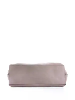 Gucci Bamboo Daily Top Handle Bag Leather Large Satchel