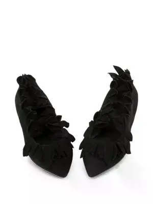 Alaïa Circa 2020s Petal-detail Ballet Flats
