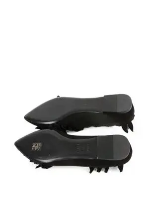 Alaïa Circa 2020s Petal-detail Ballet Flats