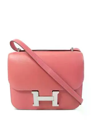 Hermès Mini Constance Shoulder Bag - Pink