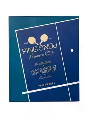 PRINTWORKS Portable Table Tennis Set