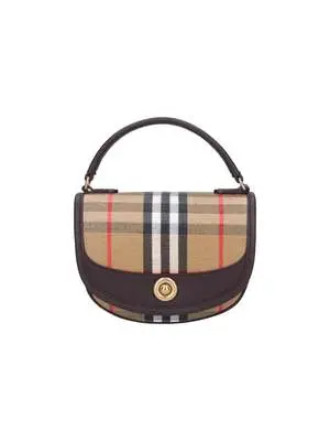 Burberry Mini Top Handle Bag - Beige