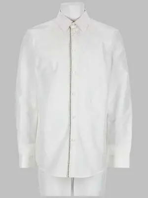 Burberry Cotton Button-up Shirt - White