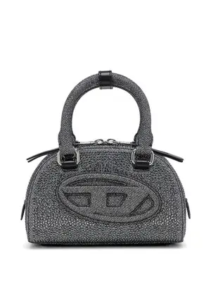 DIESEL® 1dr Dome Crossbody Bag - Grey
