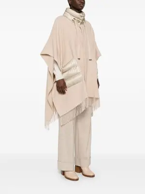 Herno Wool And Nylon Cape