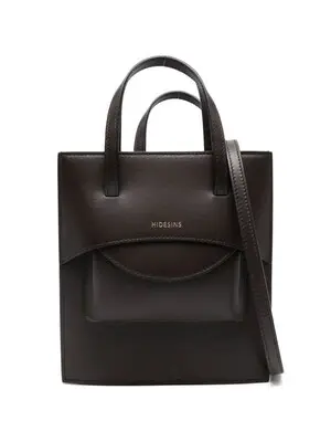 HIDESINS Pocket Medium Leather Handbag - Brown