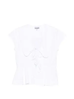 GANNI Organic Cotton Top