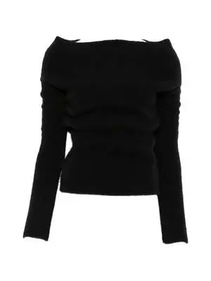 Rick Owens Alpaca Blend Turtleneck Sweater