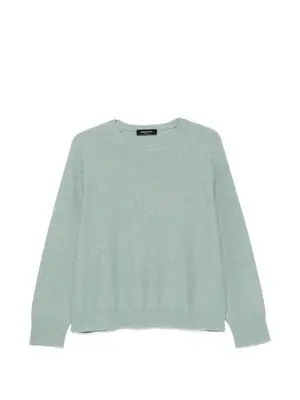 Fabiana Filippi Wool And Silk Blend Sweater - Green