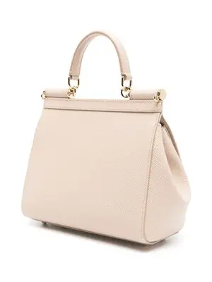 Dolce & Gabbana Sicily Medium Leather Handbag