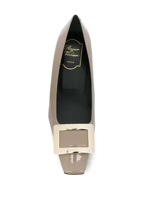 ROGER VIVIER Belle Vivier Patent Leather Pumps