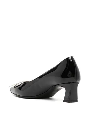 ROGER VIVIER Trompette Leather Pumps