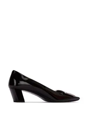 ROGER VIVIER Belle Vivier Patent Leather Pumps