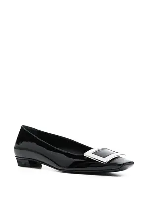 ROGER VIVIER Belle Vivier Patent Leather Ballets
