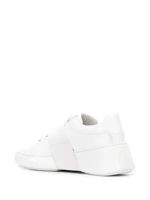ROGER VIVIER Viv Skate Leather Sneakers
