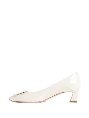 ROGER VIVIER Trompette Leather Pumps