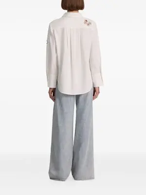 Alice + Olivia Finely Embellished Shirt