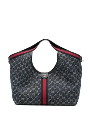 Gucci Giglio Large Tote Bag - Blue