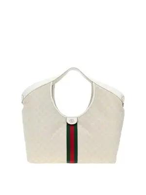 Gucci Giglio Tote Bag - White