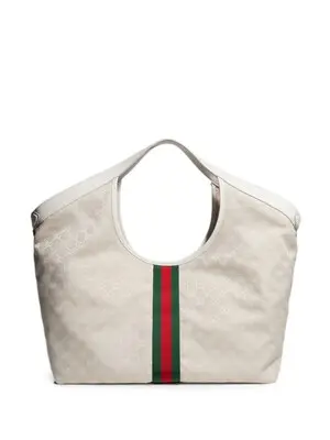 Gucci Giglio Tote Bag - White