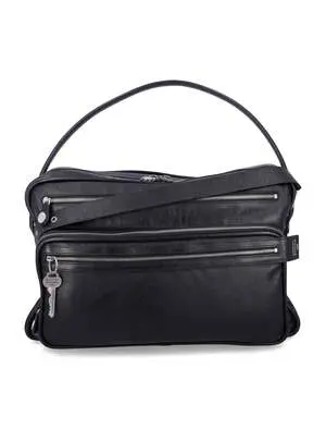 Acne Studios Inspired Camero Mini Camera Shoulder Bag - Nero