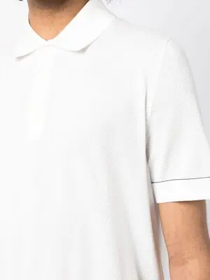 Brioni Cotton Polo Shirt - White