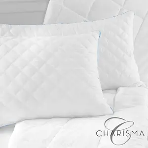 SOFT-TEX Charisma Gel Infused Memory Foam Cluster Pillow, Jumbo