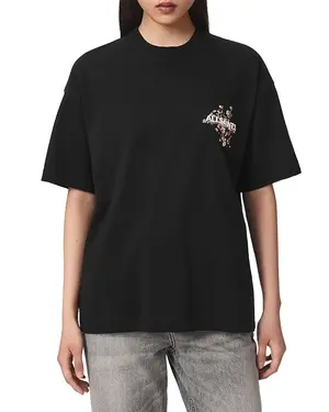 ALLSAINTS Valen Etta Tee - Black