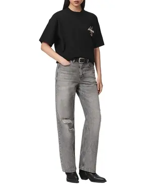 ALLSAINTS Valen Etta Tee - Black