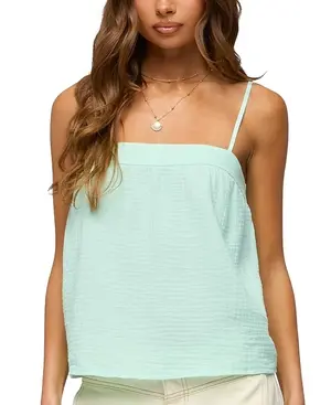 EDIKTED Sapphire Textured Tank Top - Mint