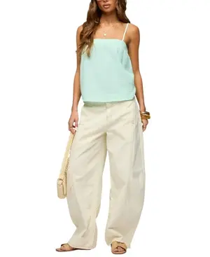 EDIKTED Sapphire Textured Tank Top