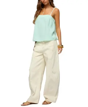 EDIKTED Sapphire Textured Tank Top