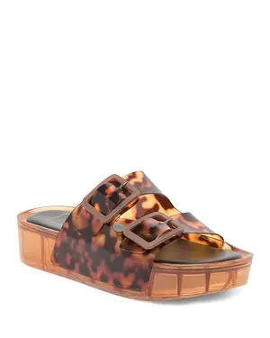 Dolce Vita Brown Platform Sandals