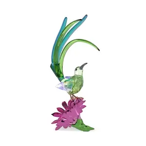 SWAROVSKI Idyllia Collection Sugarbird And Cactus Crystal Figurine