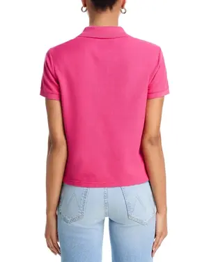 MOTHER The Split Short Sleeve Match Top